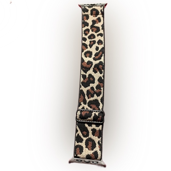 Wearables | Leopard Print Stretchy Adjustable Apple Watch Band | Poshmark